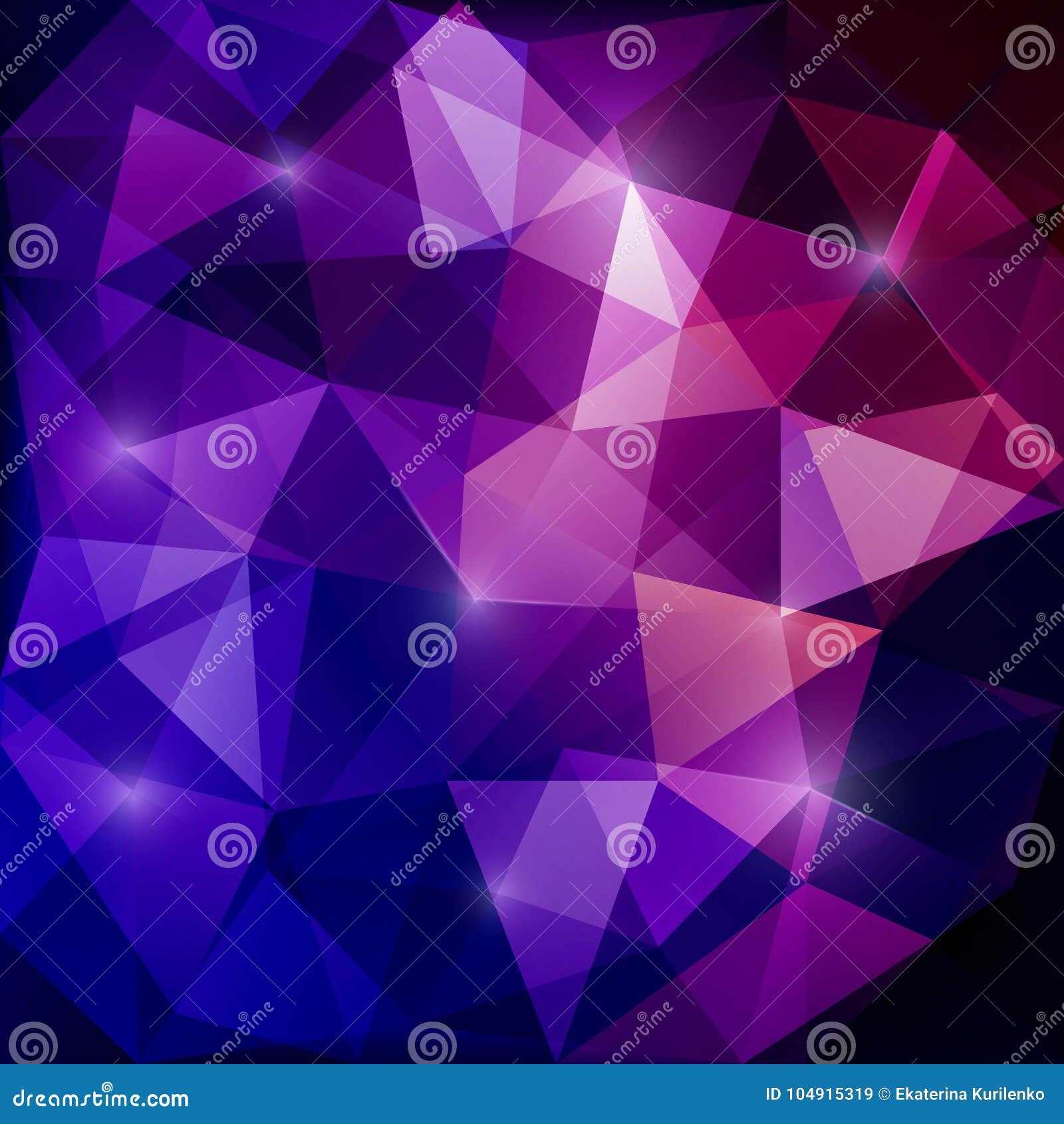 Abstract Triangular Mosaic Purple Background Stock Vector ... Abstract Triangular Mosaic Purple Background Stock Vector ...