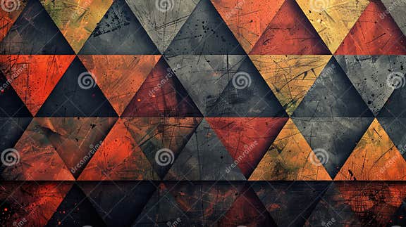 Abstract Triangular Wallpaper Stock Photo - Image of triangle ...
