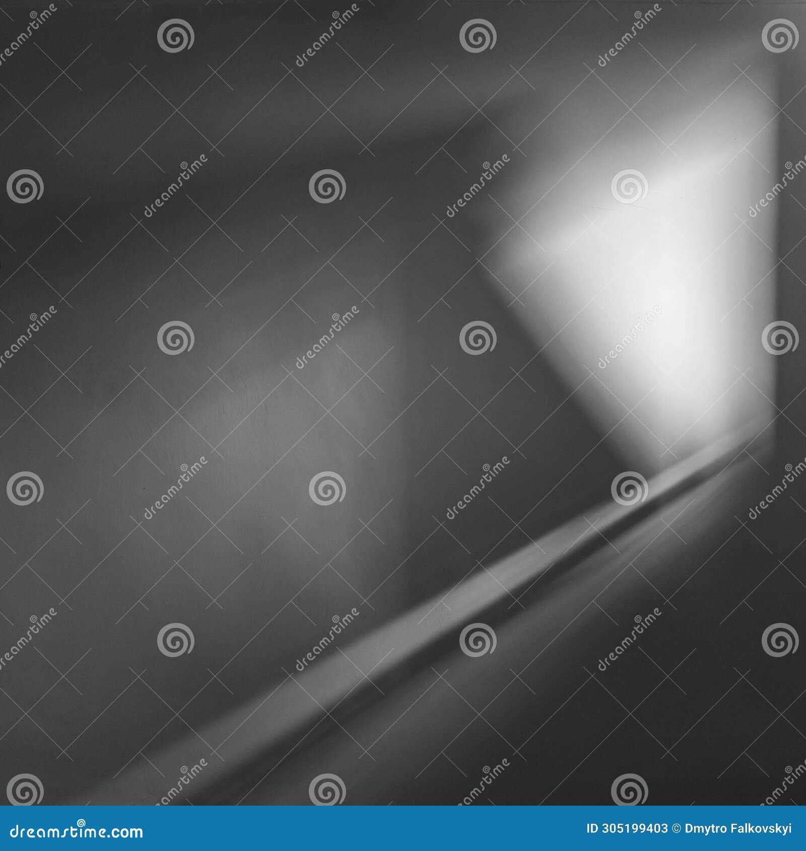 An Abstract Triangular Window from Which Light Rays Go Diagonally Stock ...