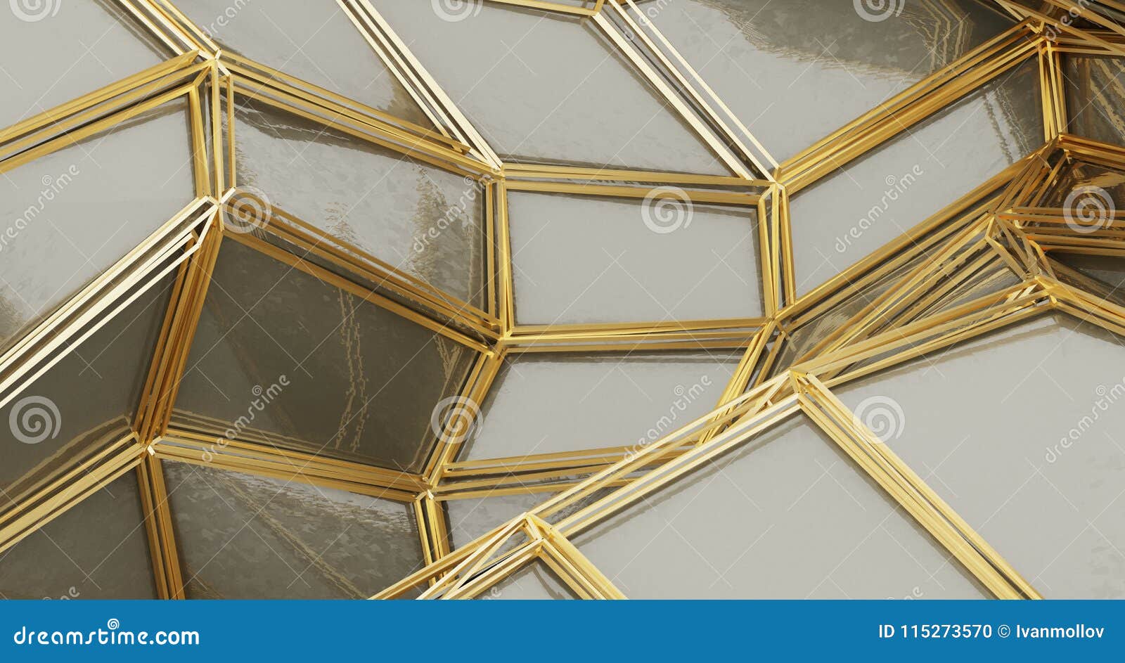 Abstract Triangulated Low Poly Surface Stock Illustration ...