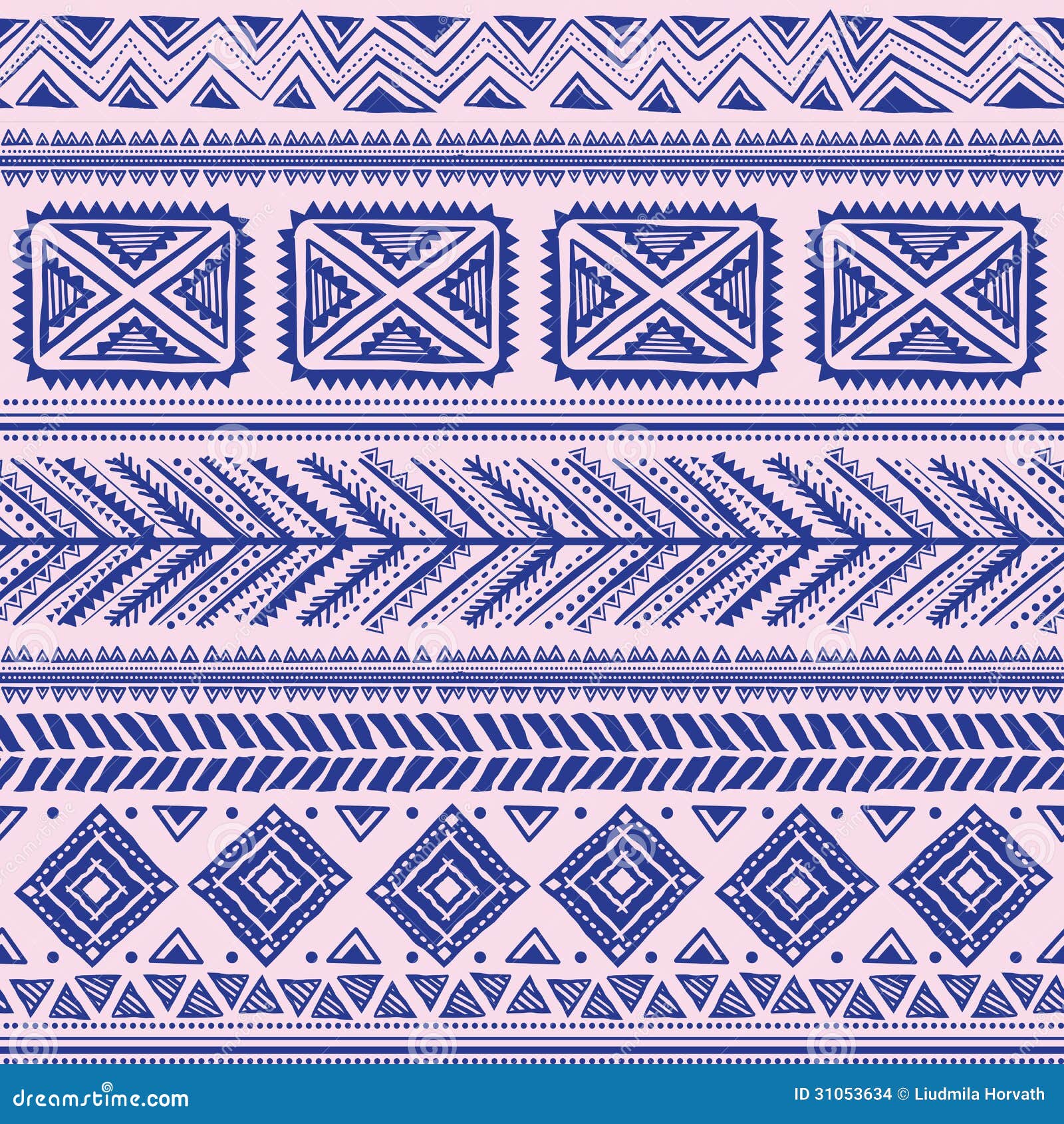 Abstract tribal pattern stock vector. Illustration of lace - 31053634