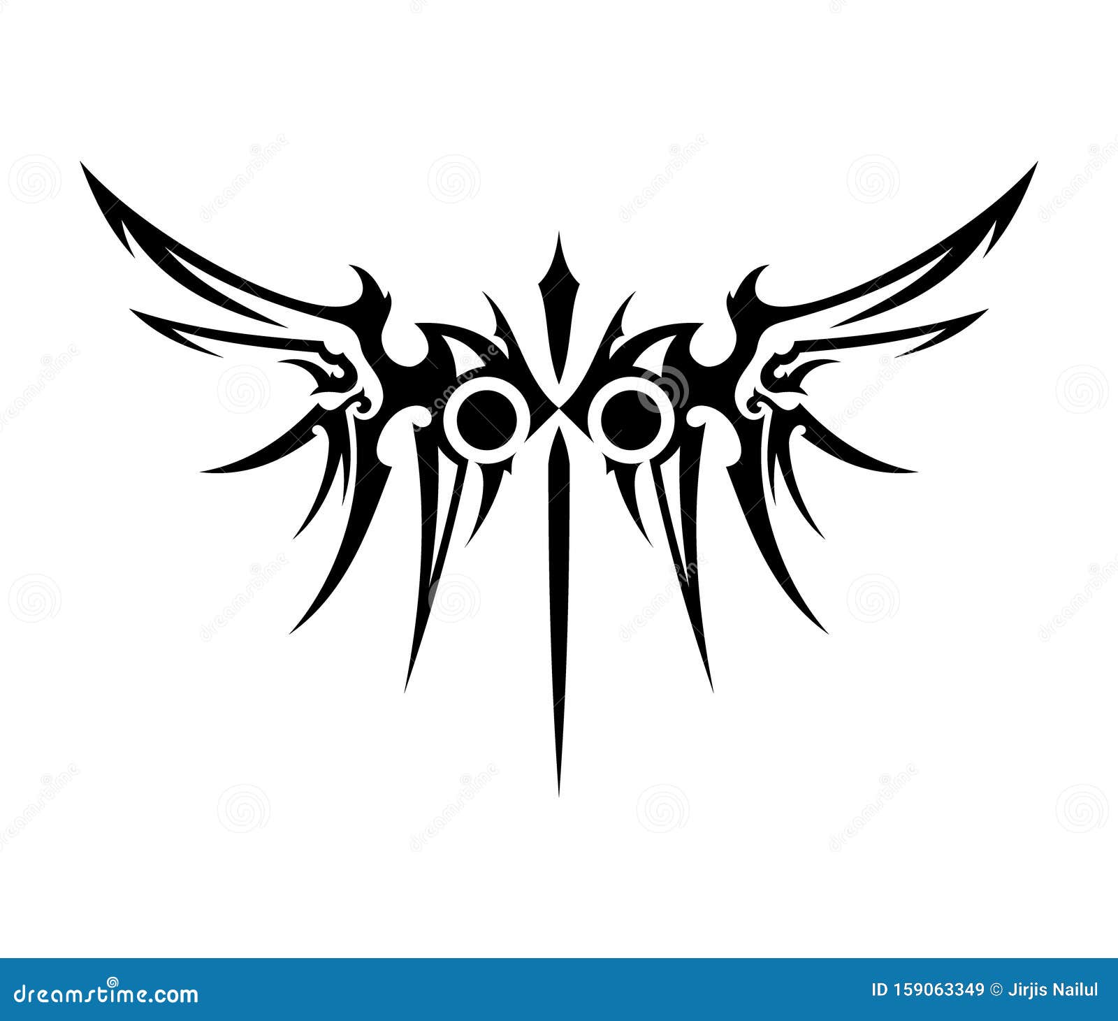 Tribal Wings Designs