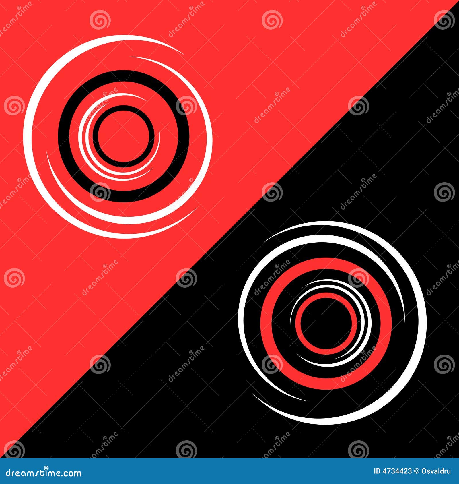 Abstract Tricolor Background Stock Vector - Illustration of decor ...