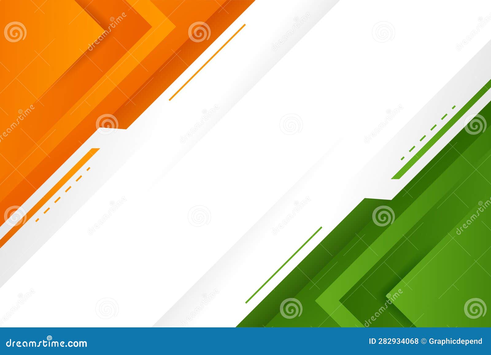 Abstract Tricolor India Independence Day Background Stock Vector ...
