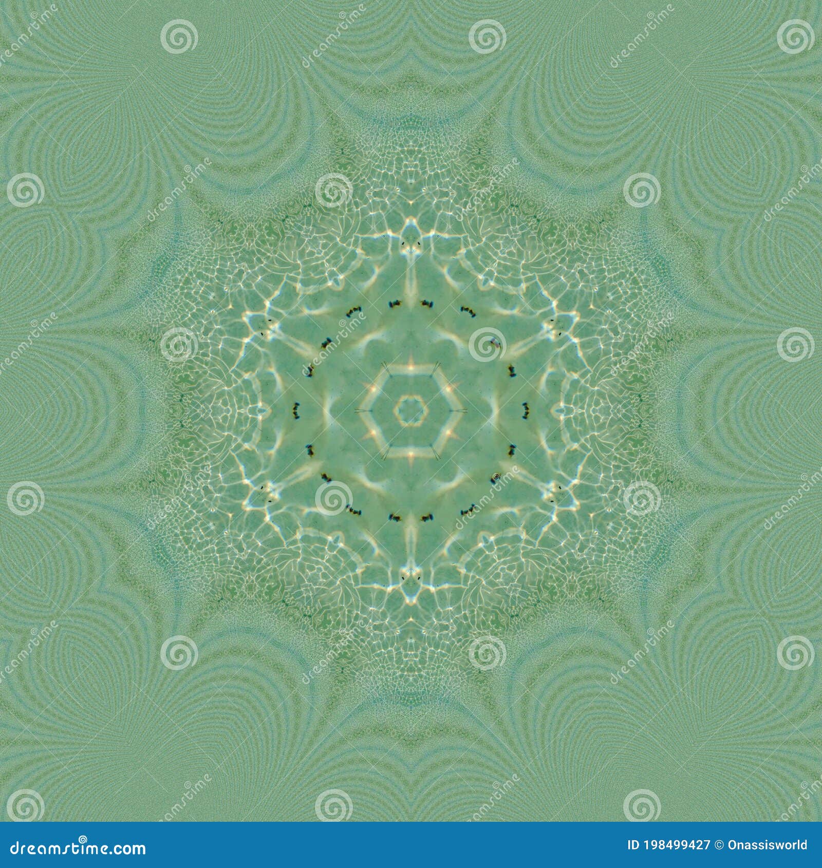 Abstract True Color Real Water Reflections Stock Image - Image of real ...