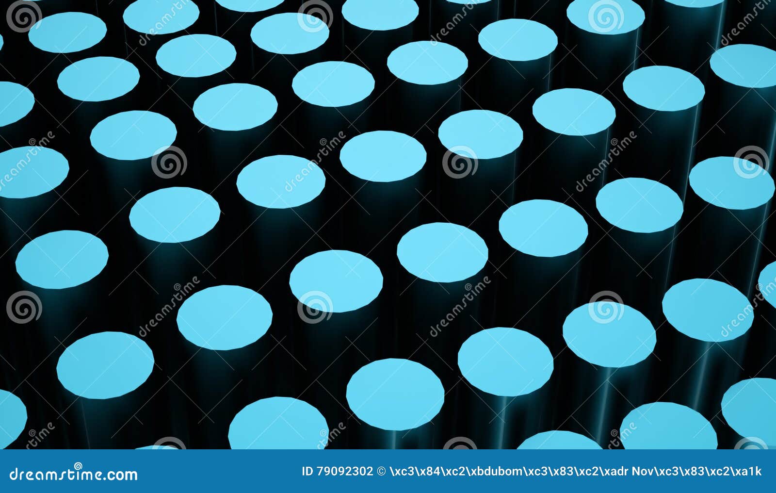 Abstract Tube Background Rendered Stock Illustration - Illustration of ...
