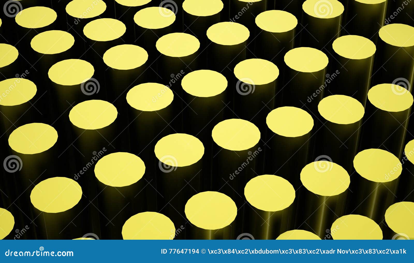 Abstract Tube Background Rendered Stock Illustration - Illustration of ...