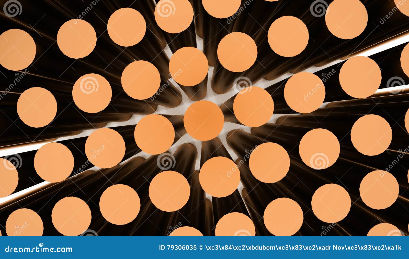 Abstract Tube Background Rendered Stock Illustration - Illustration of ...