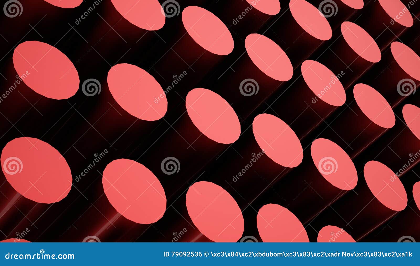 Abstract Tube Background Rendered Stock Illustration - Illustration of ...