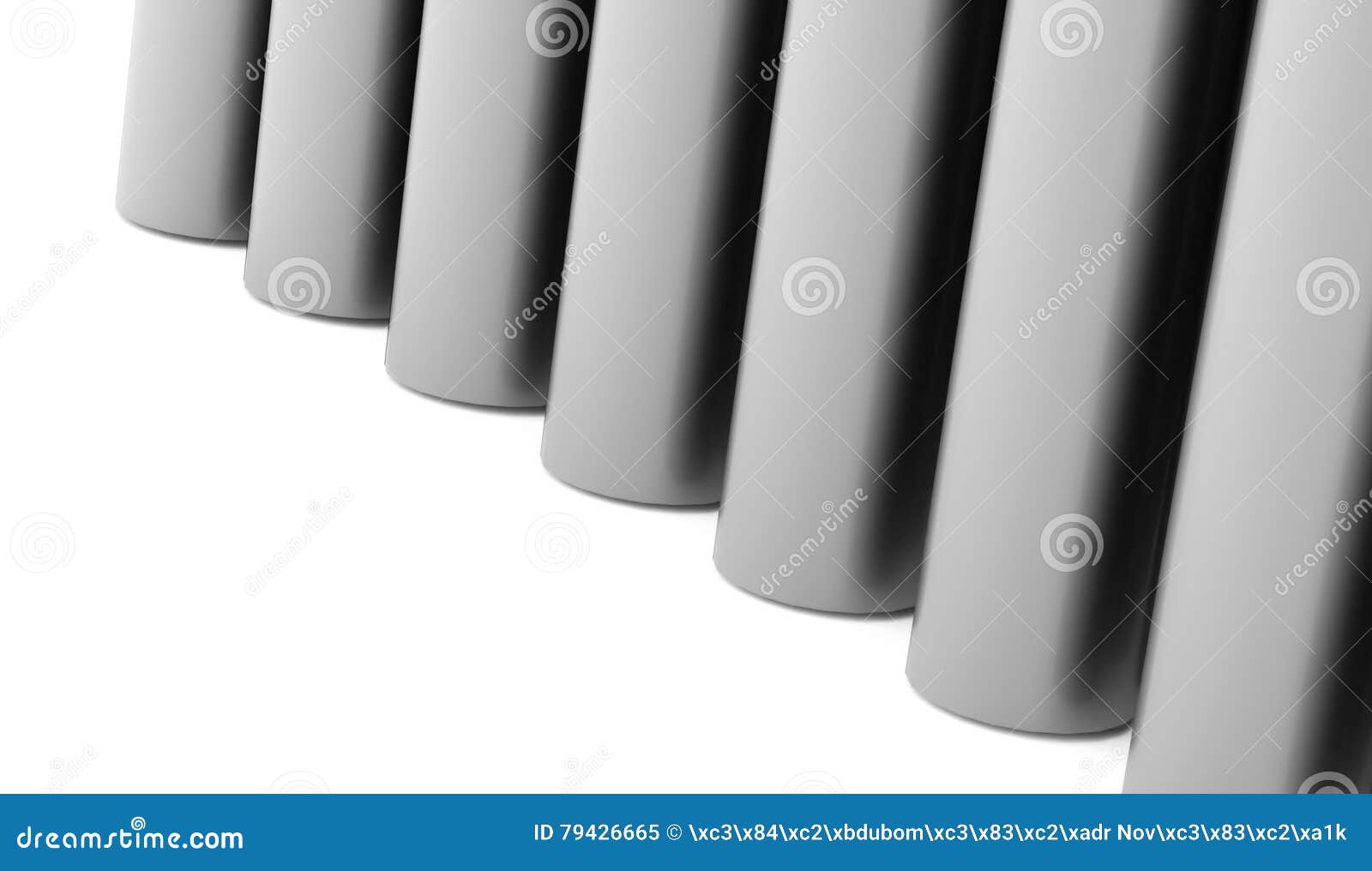 Abstract Tube Background Rendered Stock Illustration - Illustration of ...