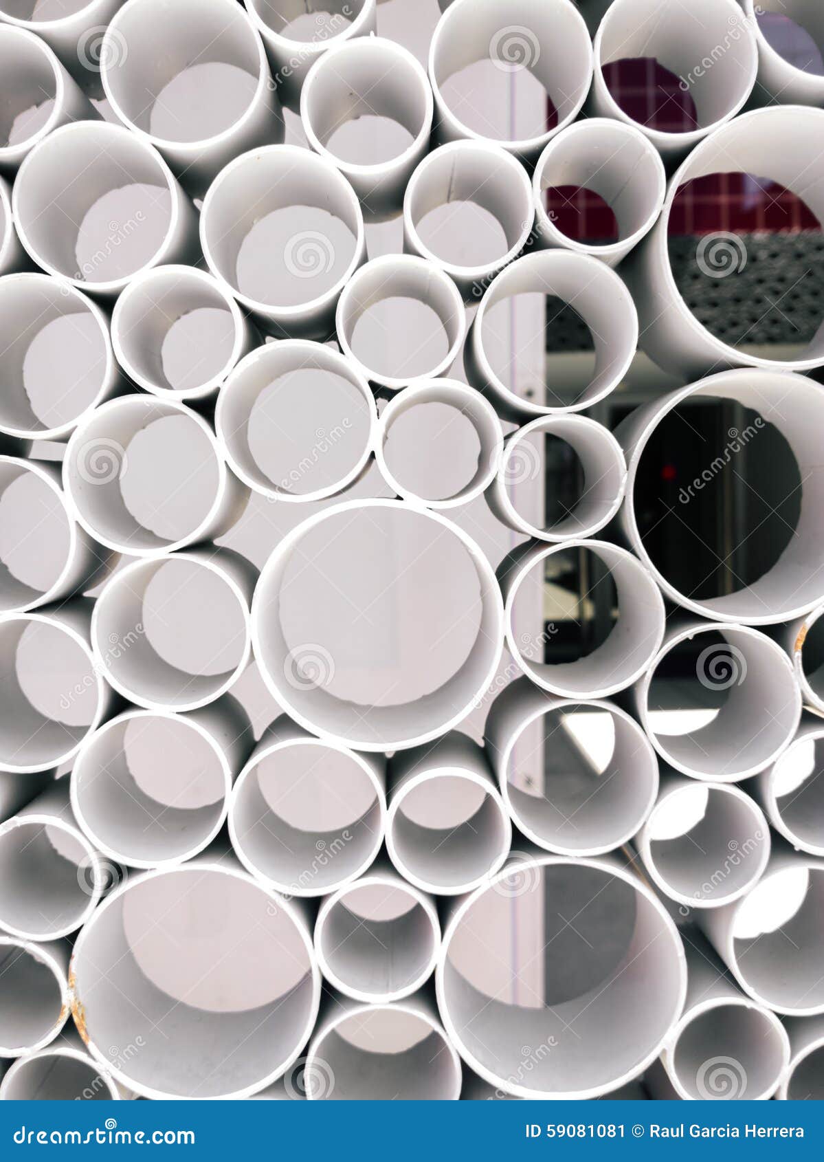 Abstract Tube View Form. Tubes Background Stock Illustration ...