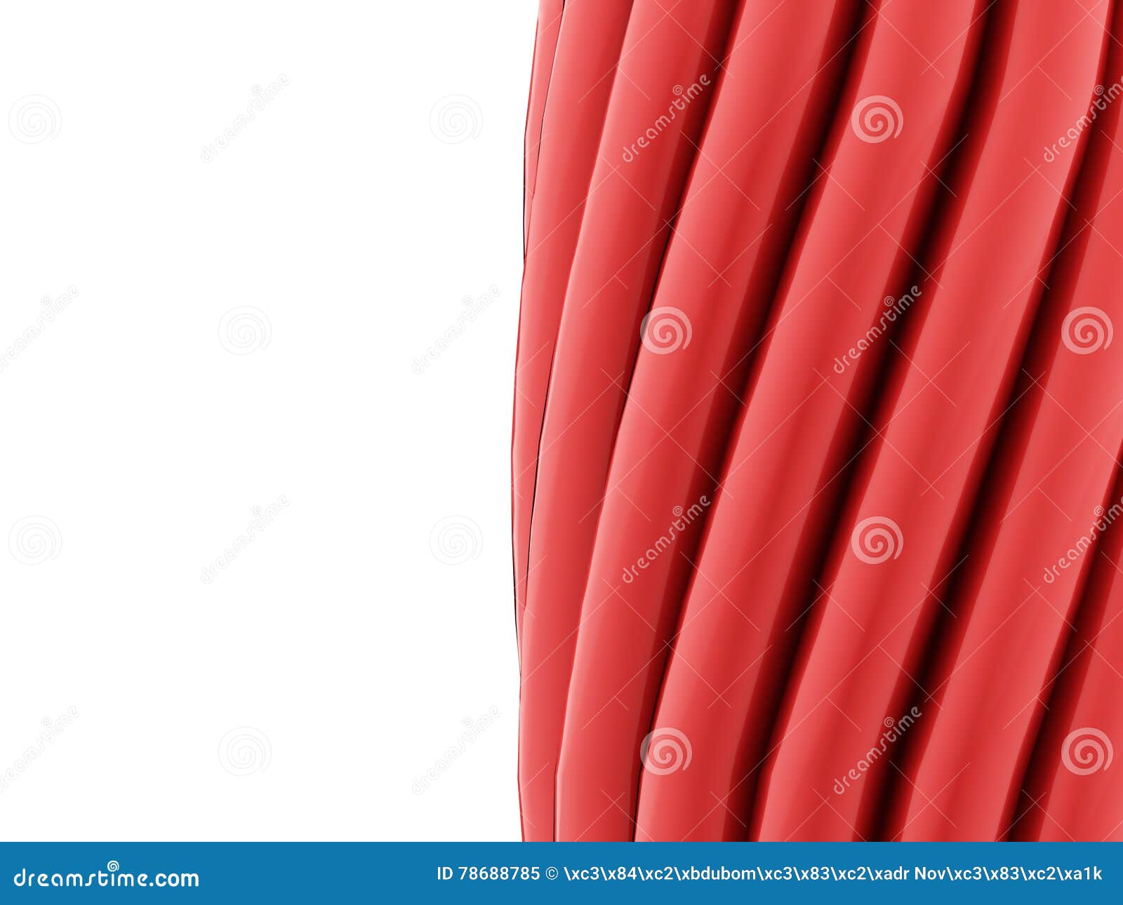 Abstract Tubes Background Rendered Stock Illustration - Illustration of ...