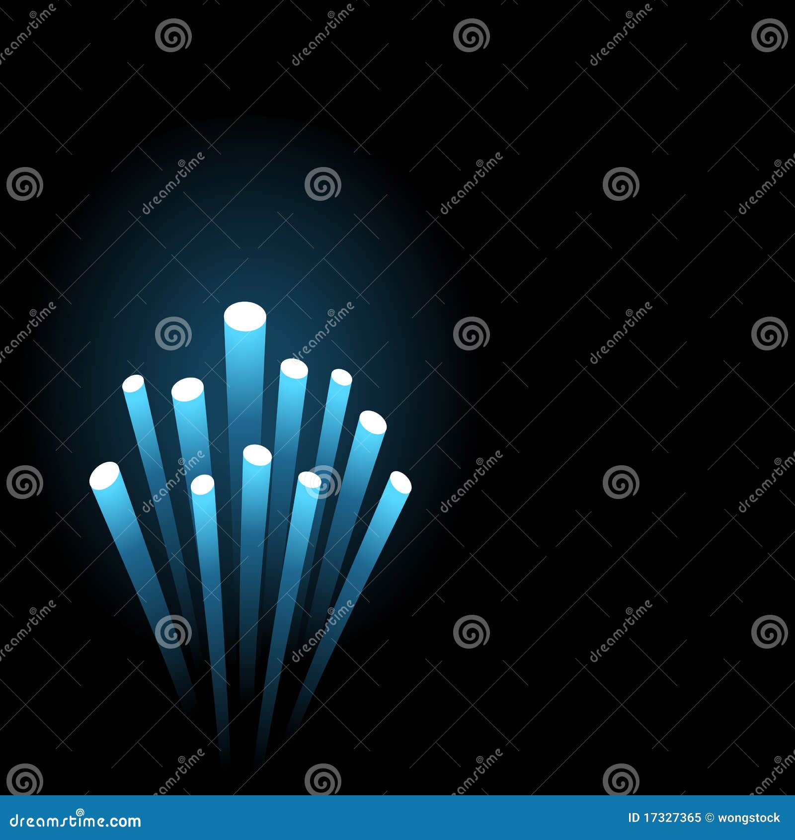 Abstract Tubes of Light stock vector. Illustration of vector - 17327365