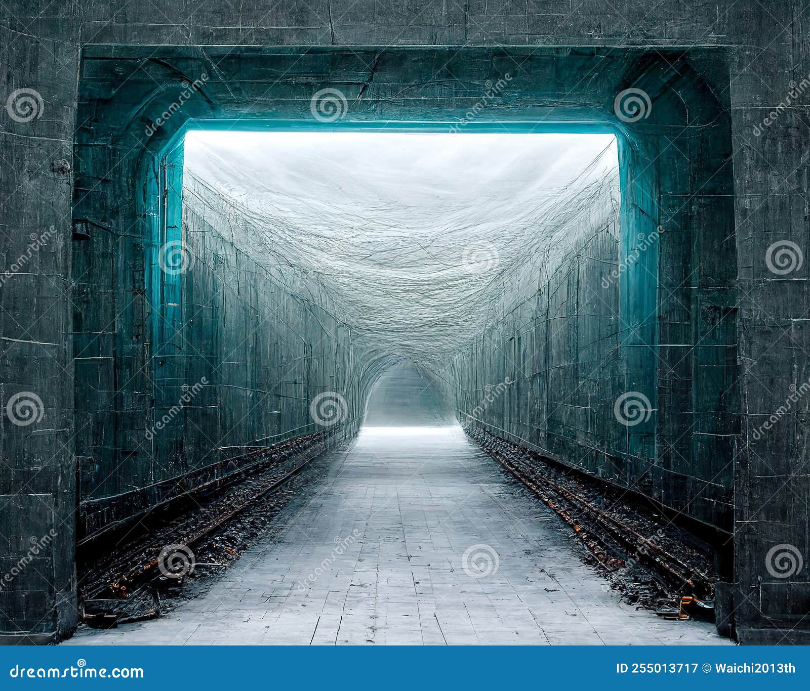 Abstract Tunnel Background. Architecture Art, Design Abstract ...