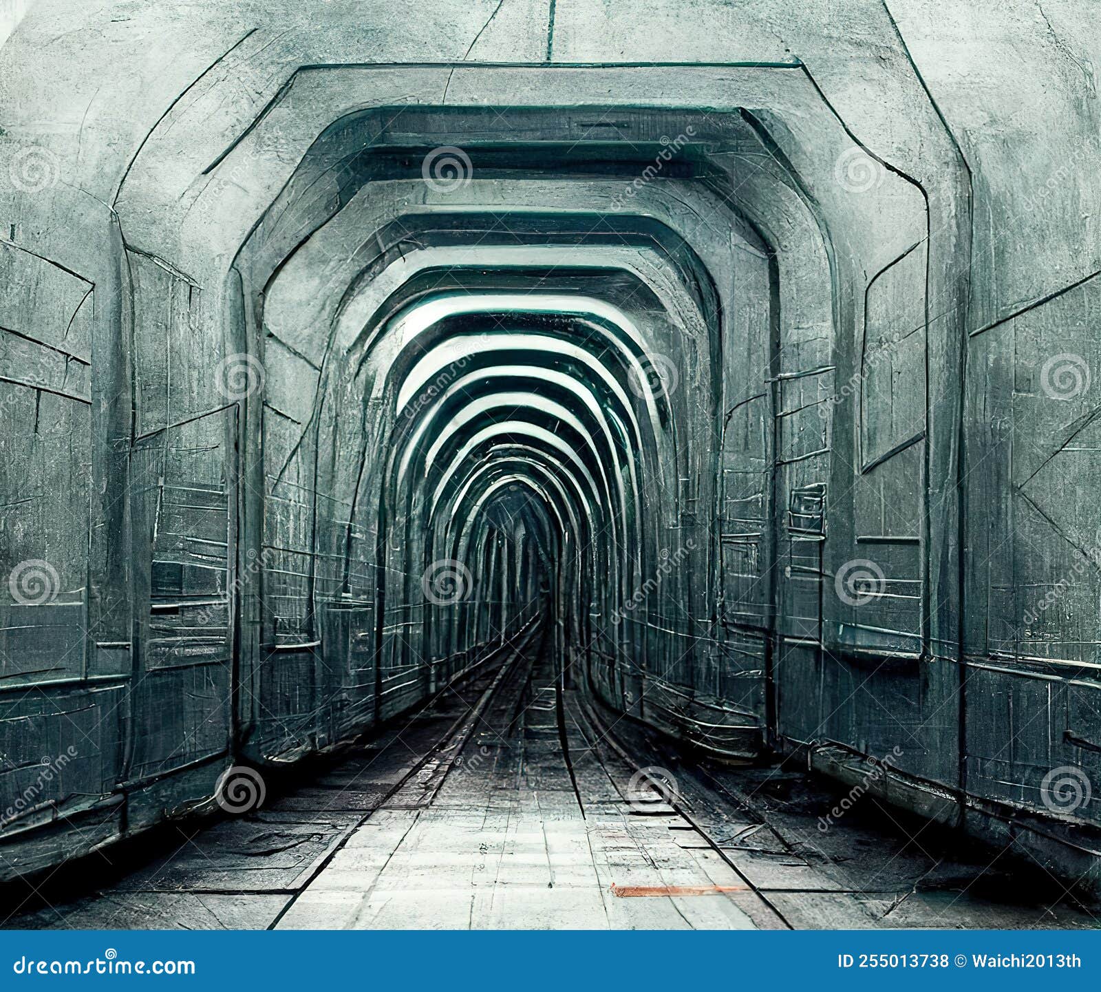 Abstract Tunnel Background. Architecture Art, Design Abstract ...