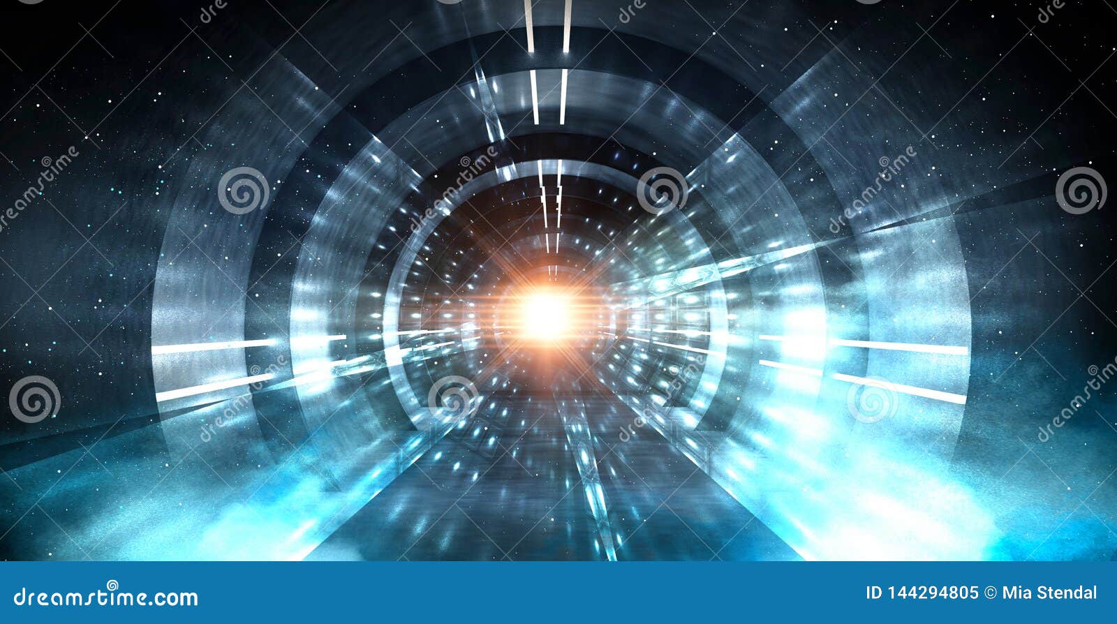 Abstract Tunnel, Corridor with Rays of Light and New Highlights ... Abstract Tunnel, Corridor with Rays of Light and New Highlights ...