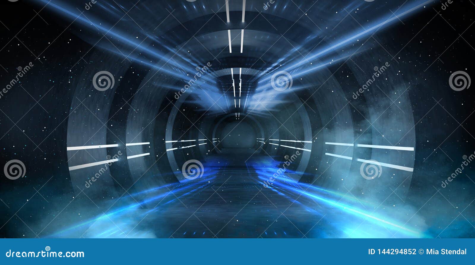 Abstract Tunnel, Corridor with Rays of Light and New Highlights ... Abstract Tunnel, Corridor with Rays of Light and New Highlights ...