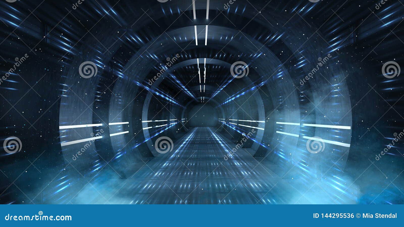 Abstract Tunnel, Corridor with Rays of Light and New Highlights ... Abstract Tunnel, Corridor with Rays of Light and New Highlights ...