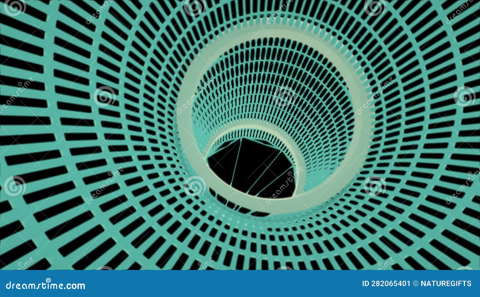 Abstract Tunnel Lines 3D stock video. Video of graphics - 282065401