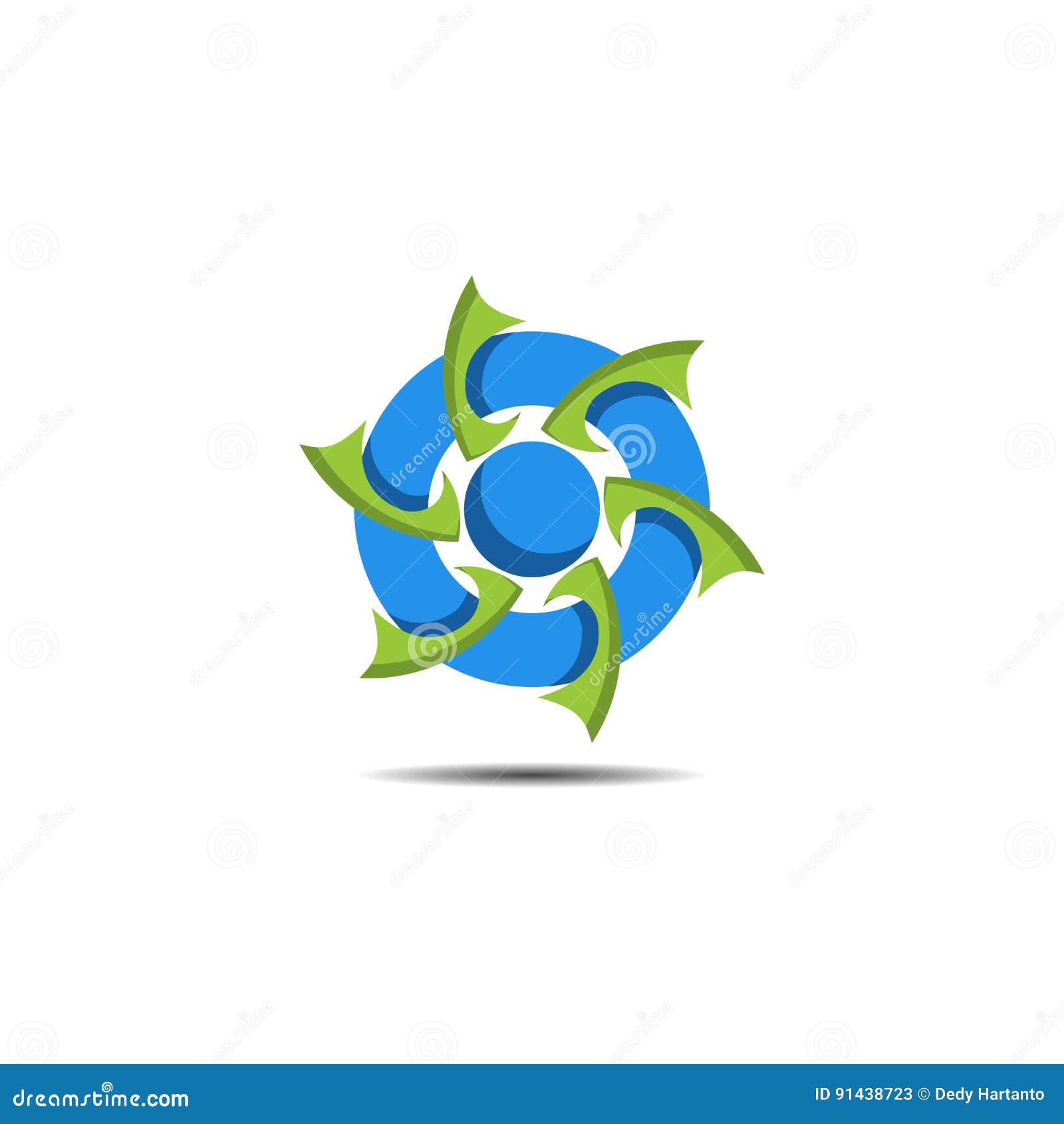 Abstract turbine logo stock vector. Illustration of identity - 91438723