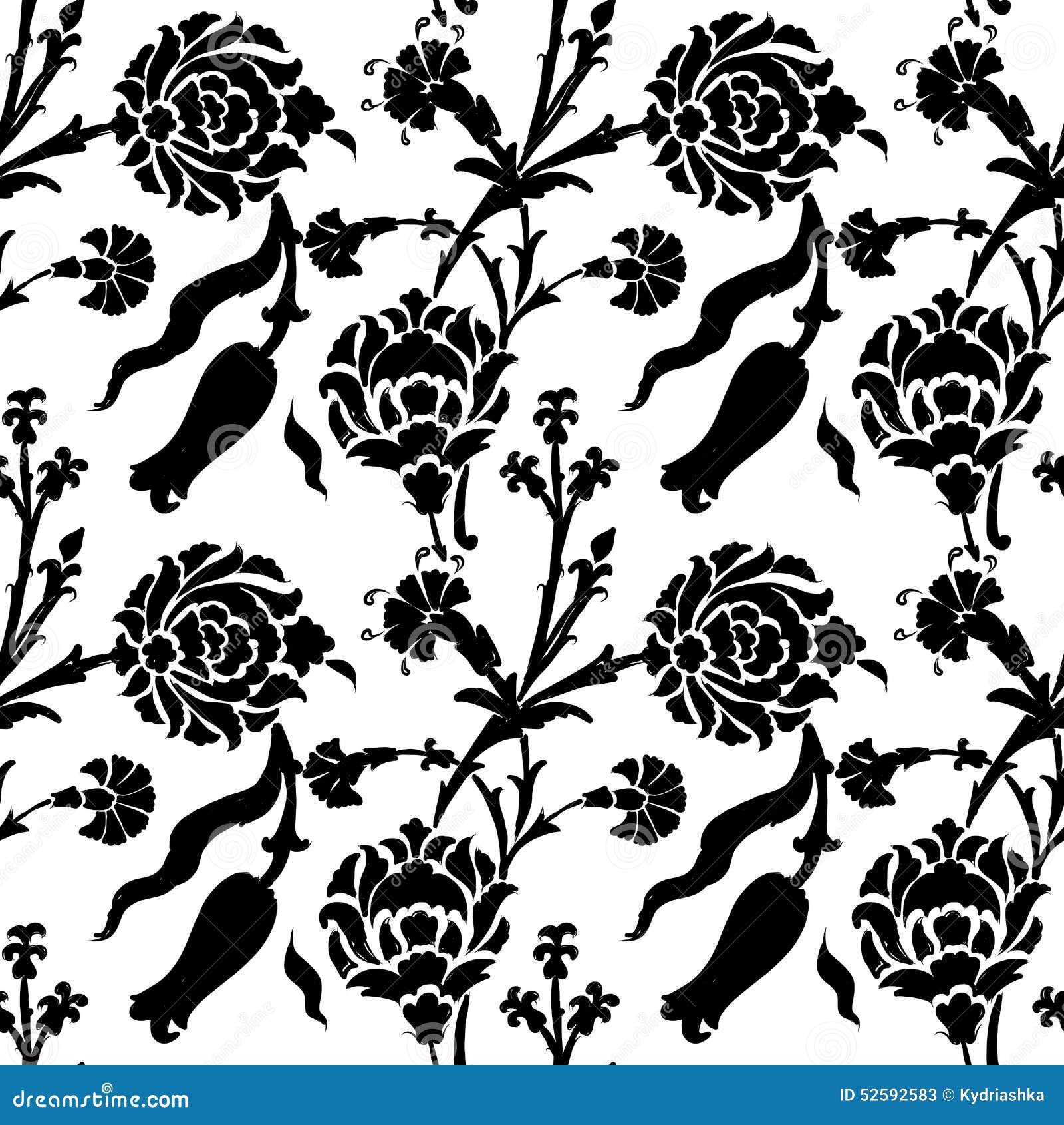 Abstract Turkish Pattern for Your Design Stock Vector - Illustration of ...