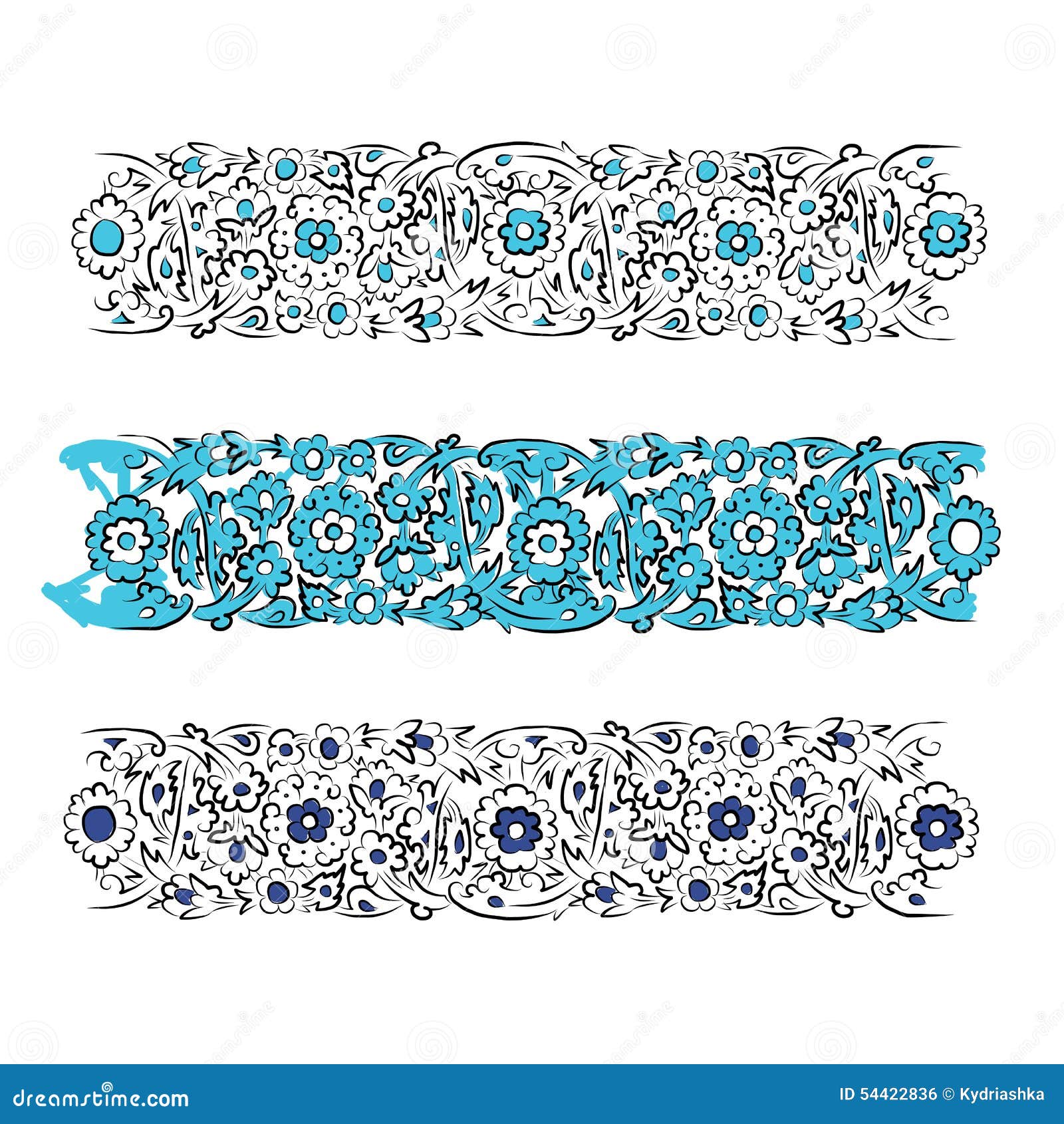 Abstract Turkish Pattern for Your Design Stock Vector - Illustration of ...