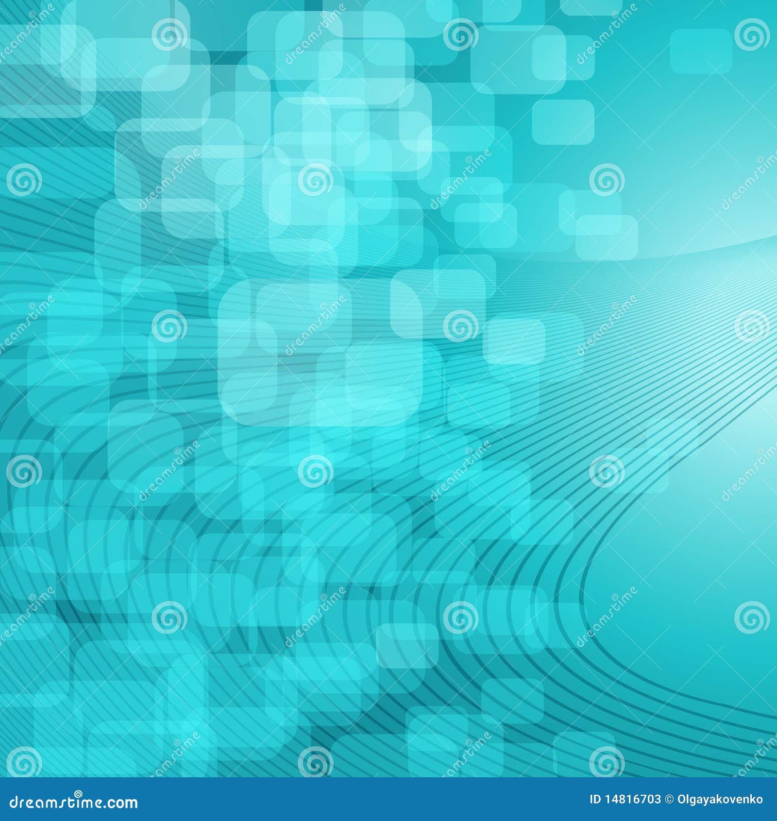 Abstract Turquoise Background. Stock Vector - Illustration of gradient ...