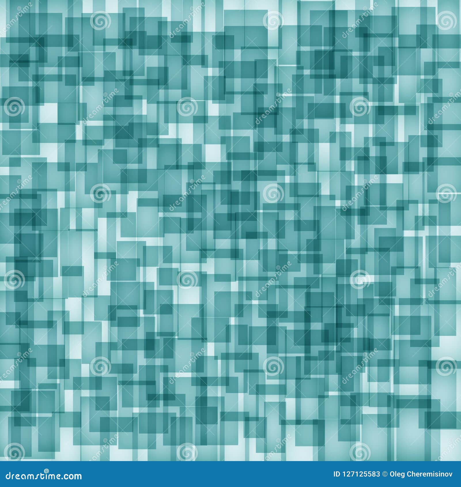 Abstract Turquoise Background. Vector Transparent Azure Texture. Stock ...