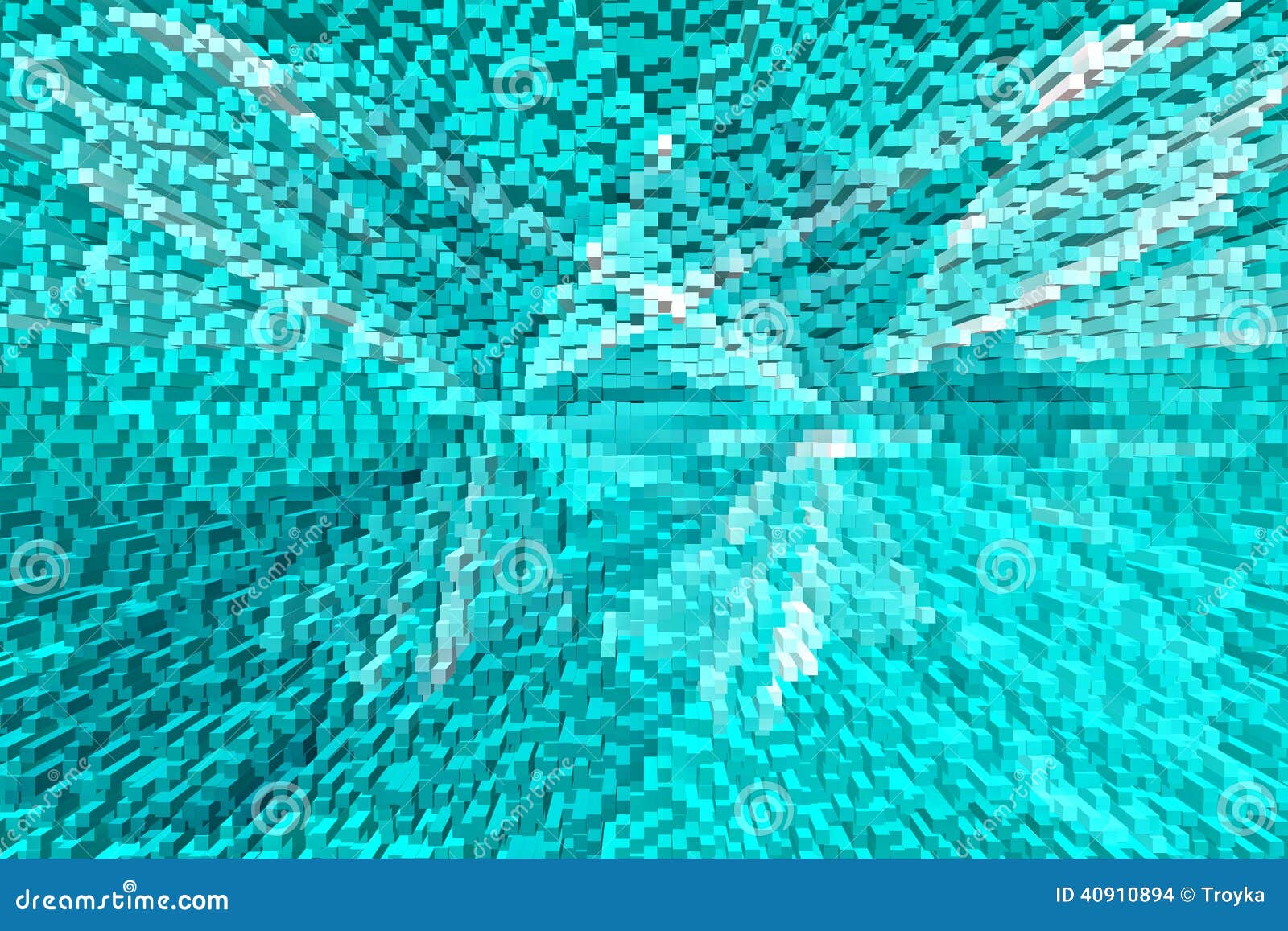 Abstract Turquoise Textured Background. Stock Illustration ...