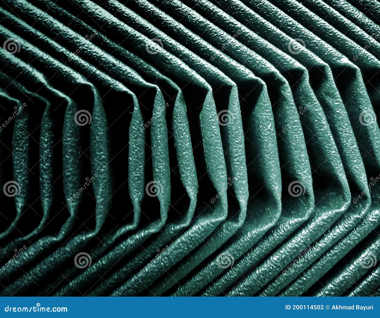 Abstract Turquoise Thick Sheet Cover Stock Photo - Image of hardcover ...
