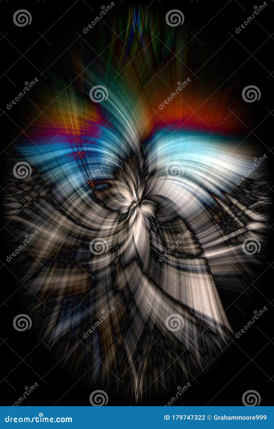 Abstract Twirl from Lone Tree Stock Illustration - Illustration of ...