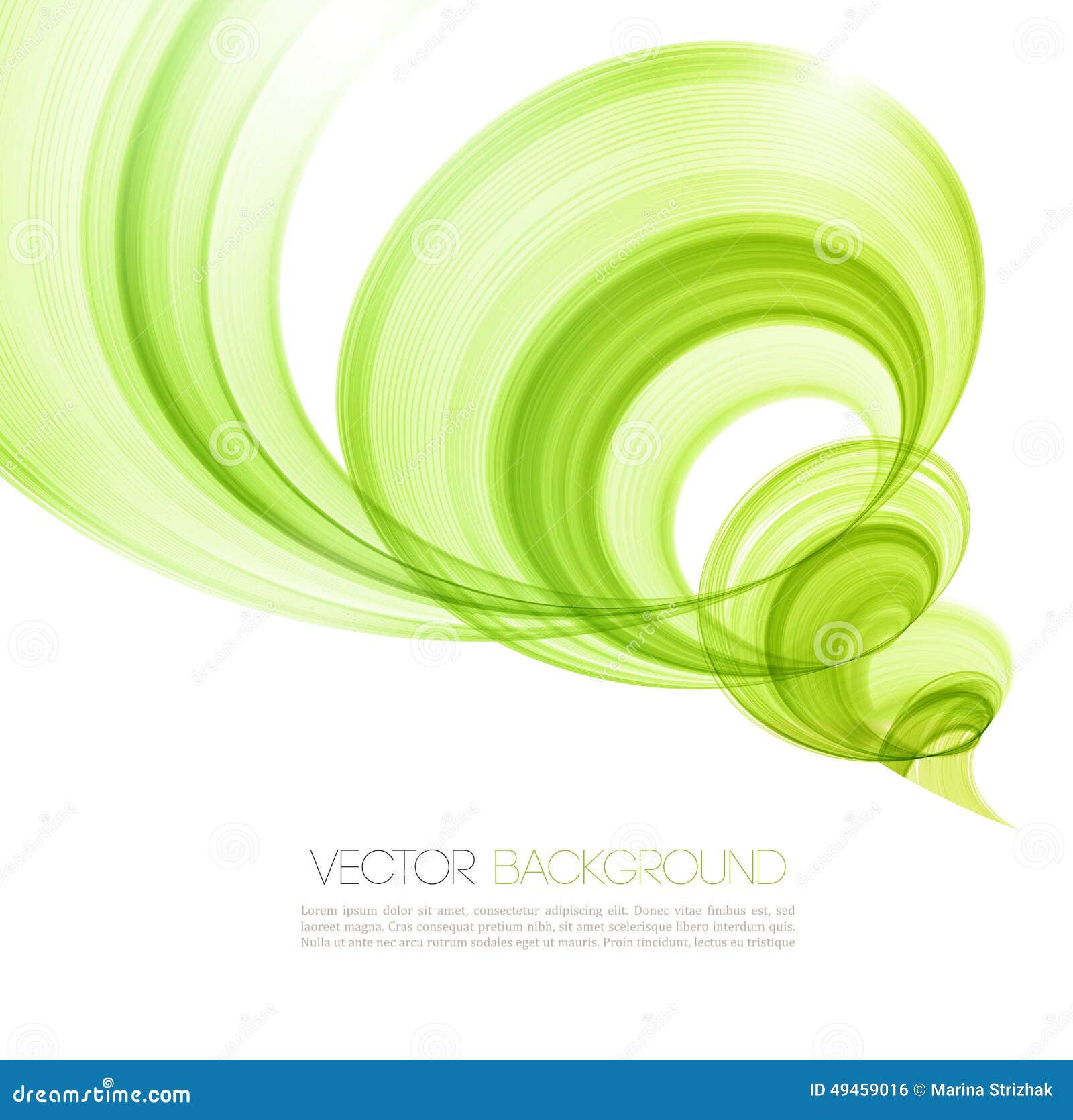 Abstract Twist Line Background. Template Brochure Cartoon Vector ...