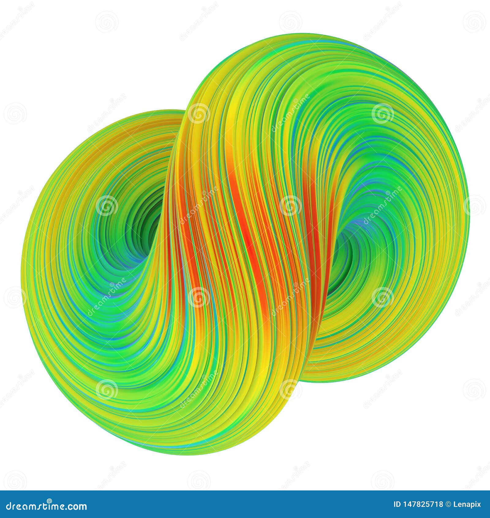 Abstract Twisted Background. Optical Illusion Of Distorted Surface ...