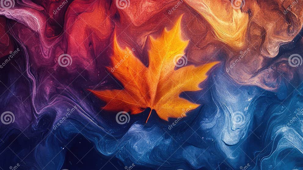 Abstract Twisted Leaf Art stock image. Image of artistic - 351516837