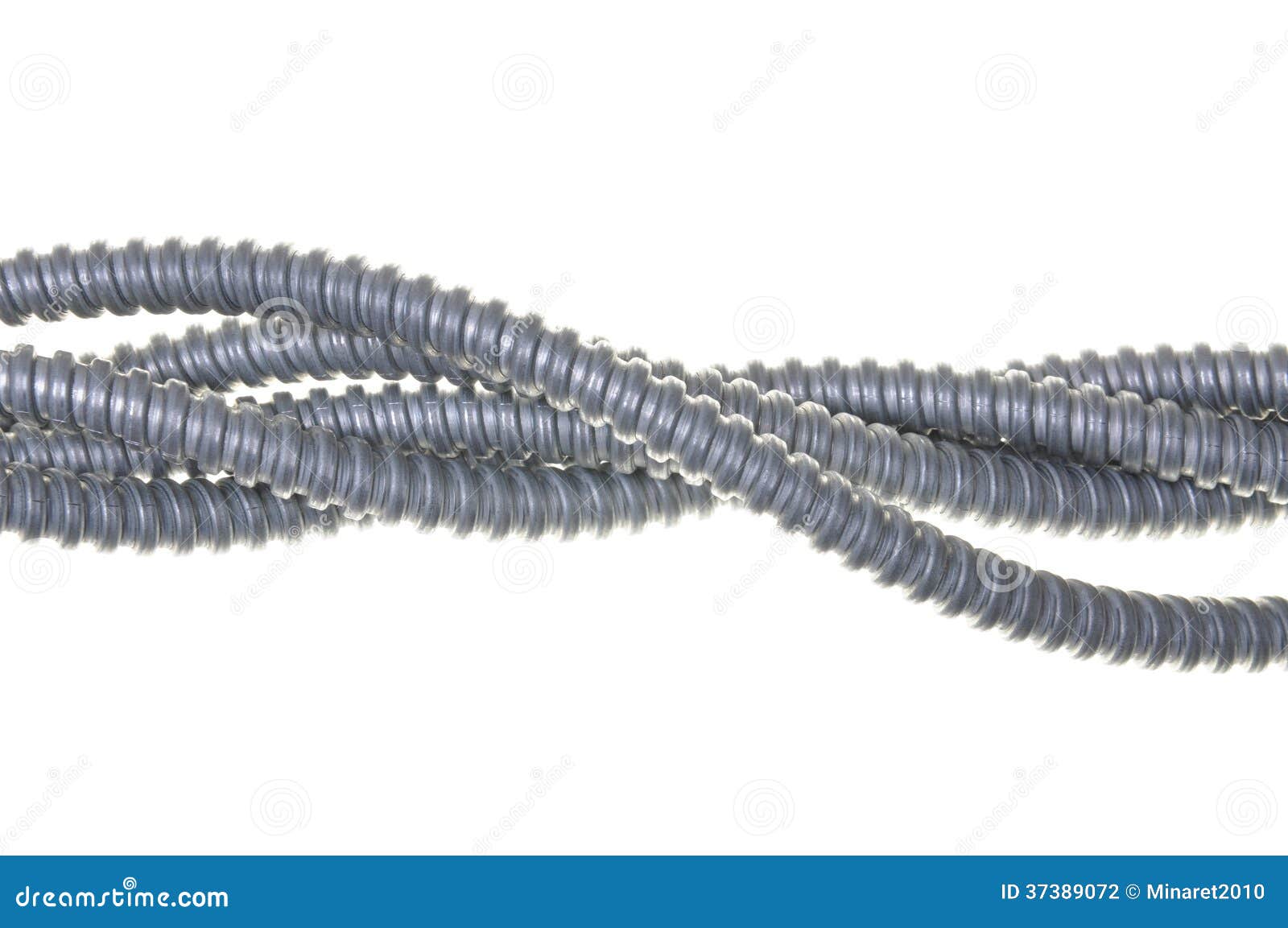 Abstract Twisted Steel Pipes Stock Photo - Image of production, line: 37389072