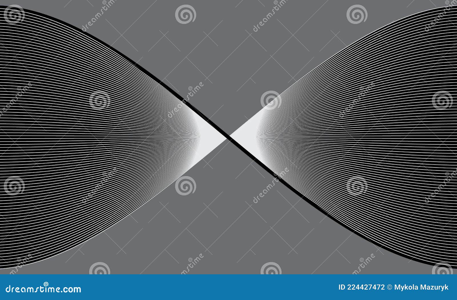 Abstract Twisted Structure. Modern Geometry Background Stock Vector ...