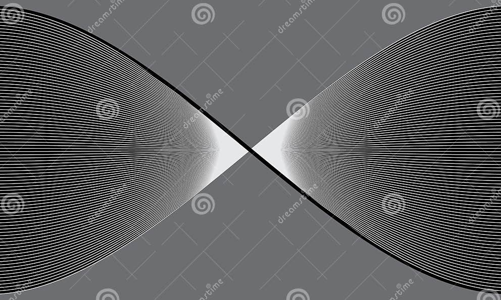 Abstract Twisted Structure. Modern Geometry Background Stock Vector ...