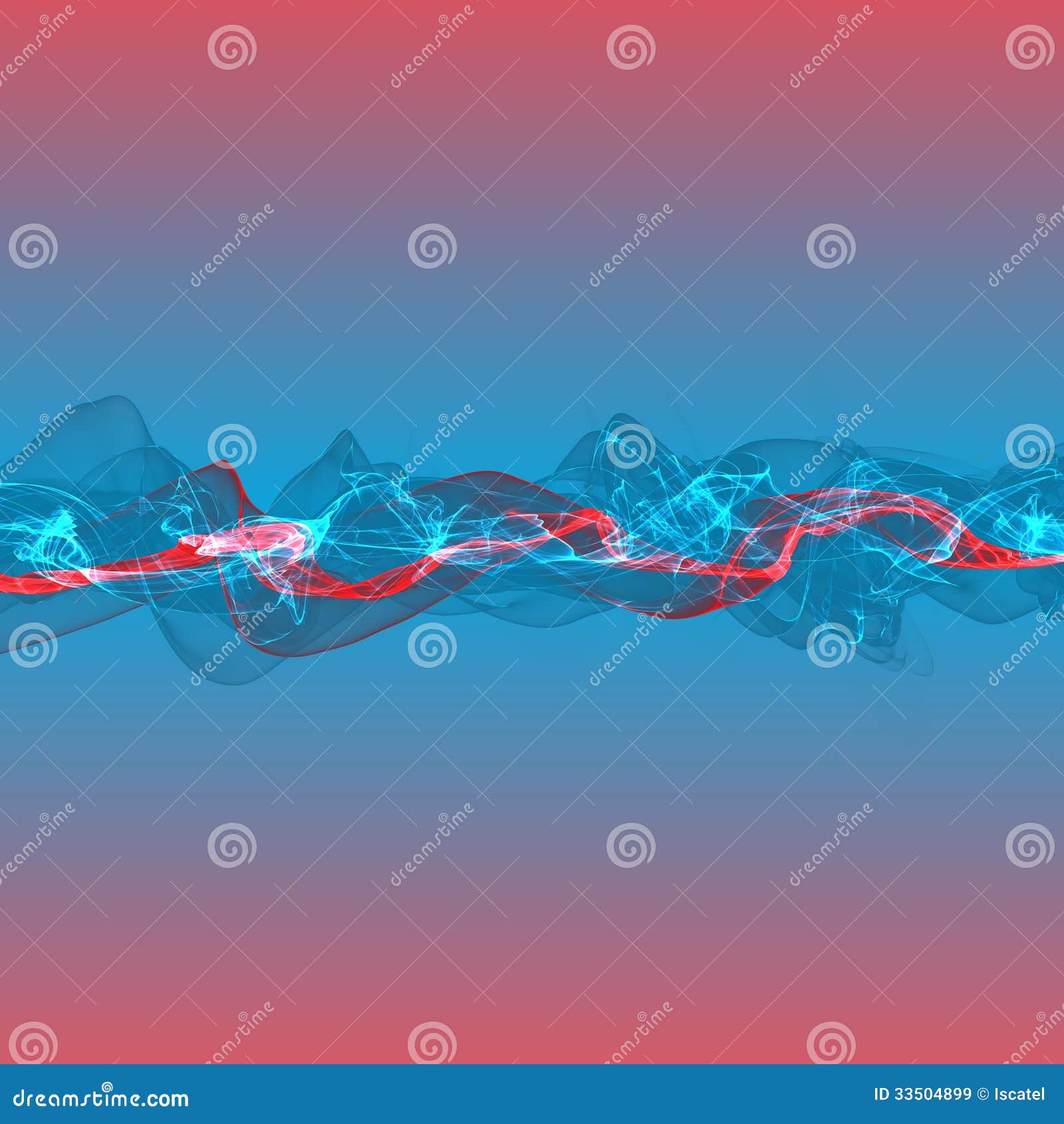 Abstract twisted waves stock illustration. Illustration of abstract ...