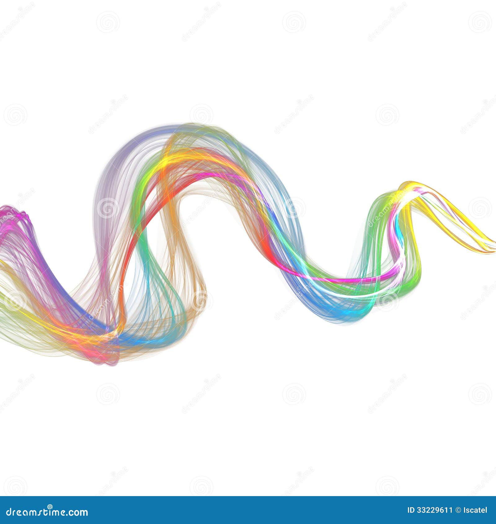 Abstract twisted waves stock illustration. Illustration of graphic ...