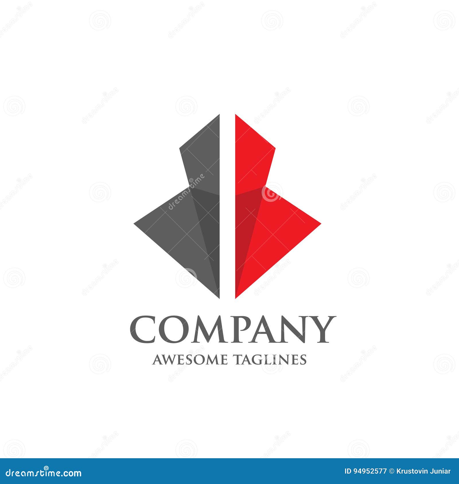 Abstract Two Arrow Shape Vector Stock Vector - Illustration of arrow ...