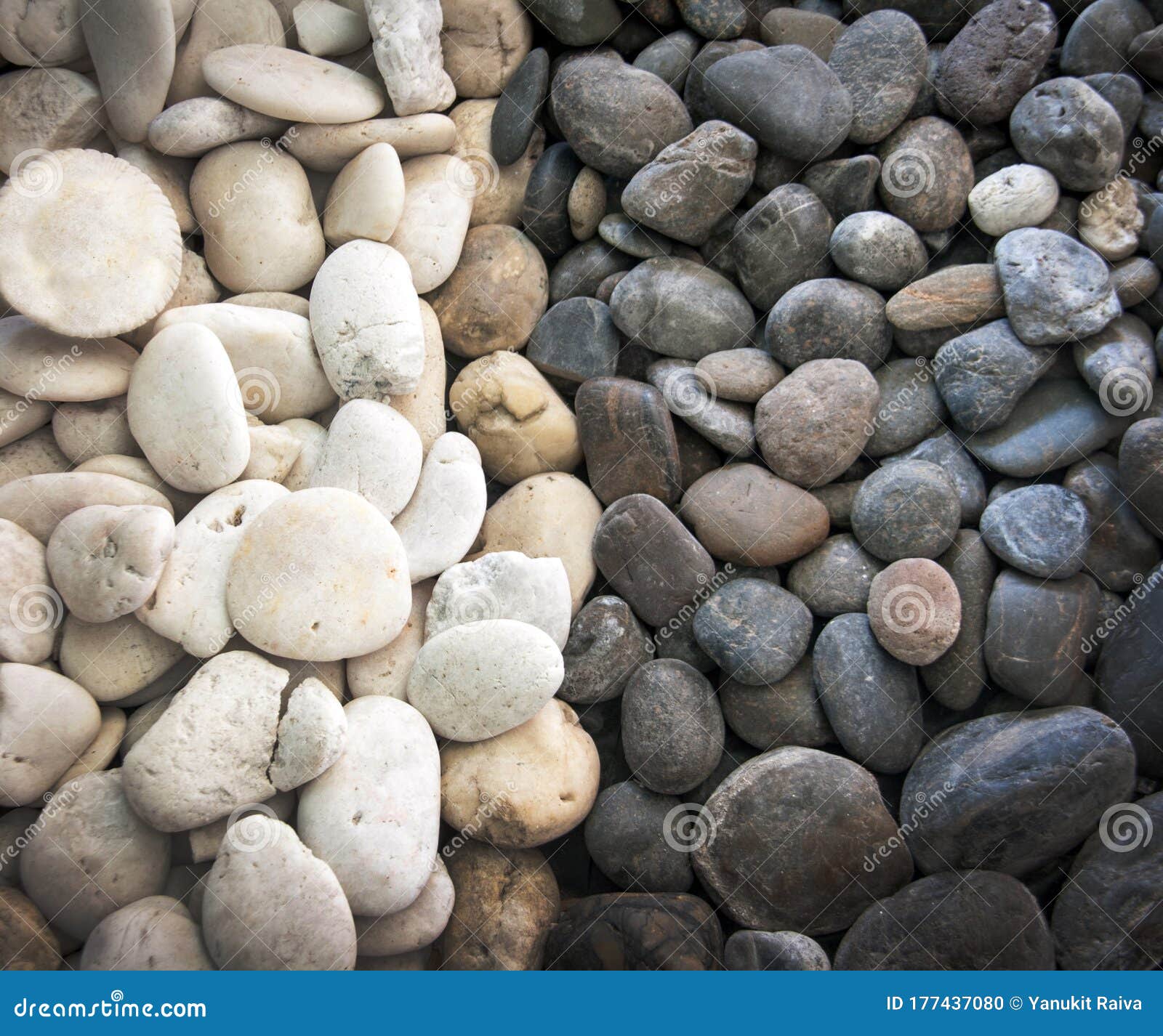 Abstract Two Tone of Stone for Decoration Stock Photo - Image of ...