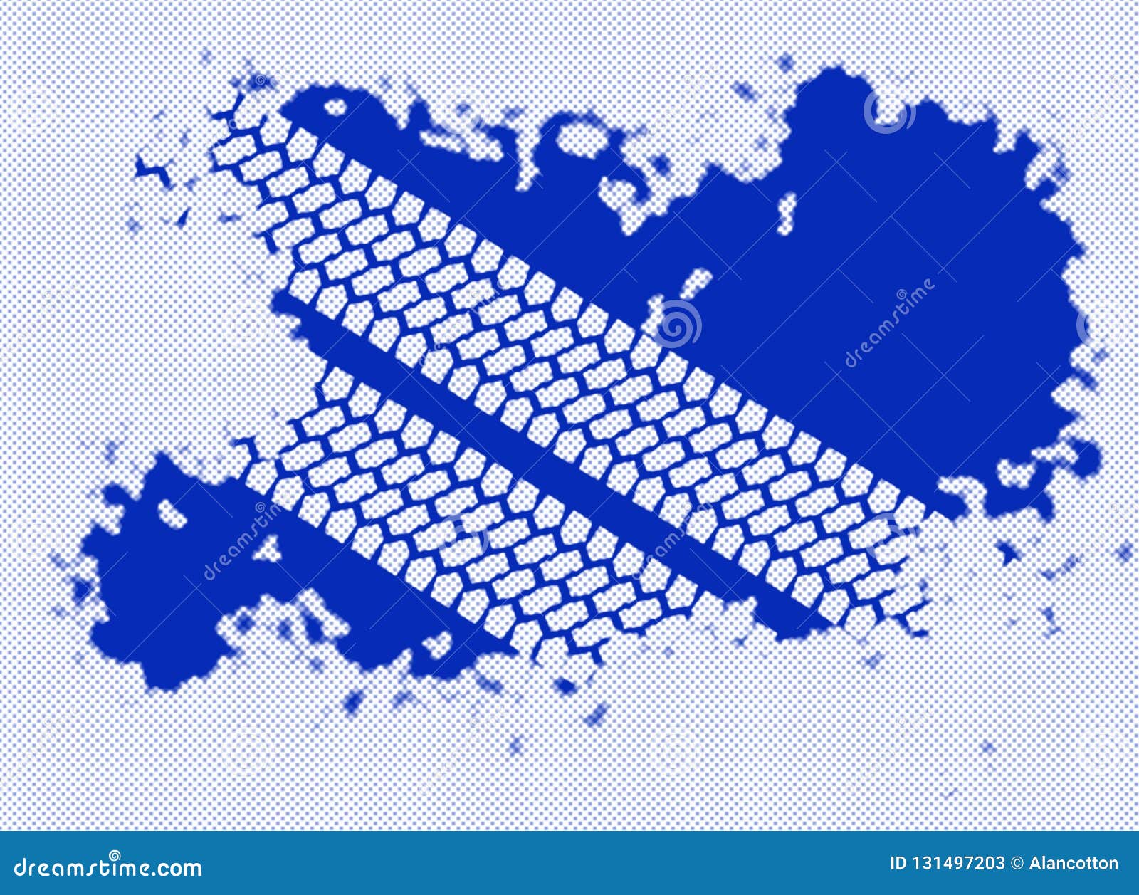 Abstract Tyre Tread stock illustration. Illustration of splatter ...