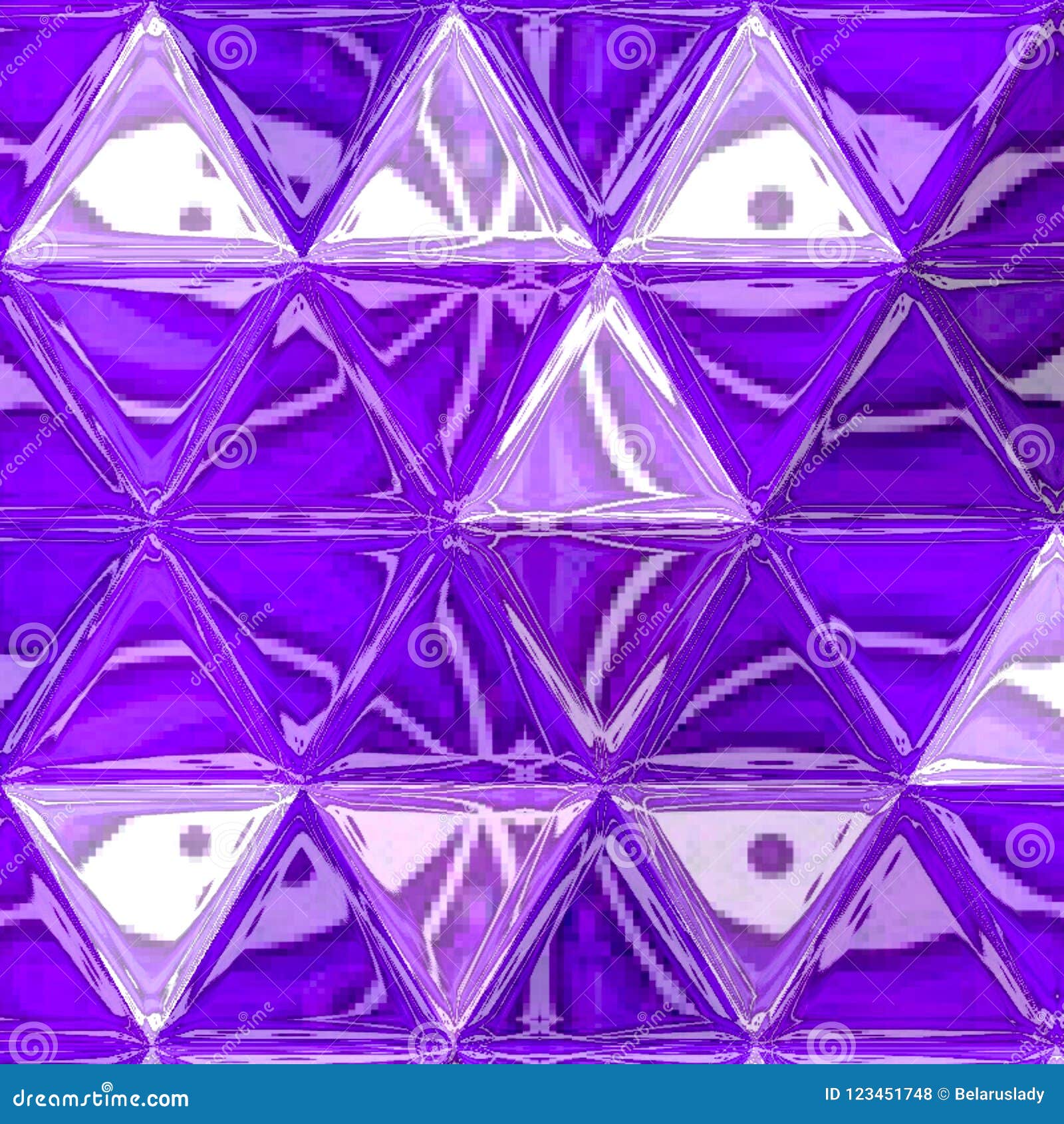 Abstract Ultra Violet Crystals Pattern Design Stock Photo - Image of ...