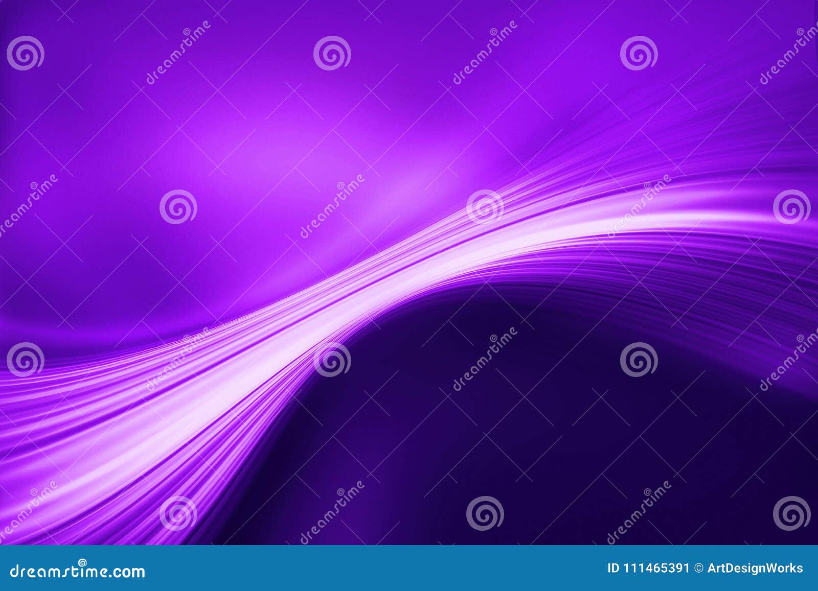 Abstract Ultra Violet Dynamic Wave Design Stock Illustration ...