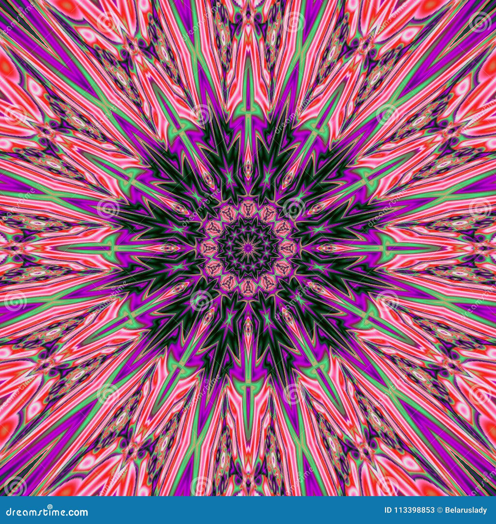 Rainbow Rays Of Sun. Natural Diffraction, Dispersion. Resulting In ...