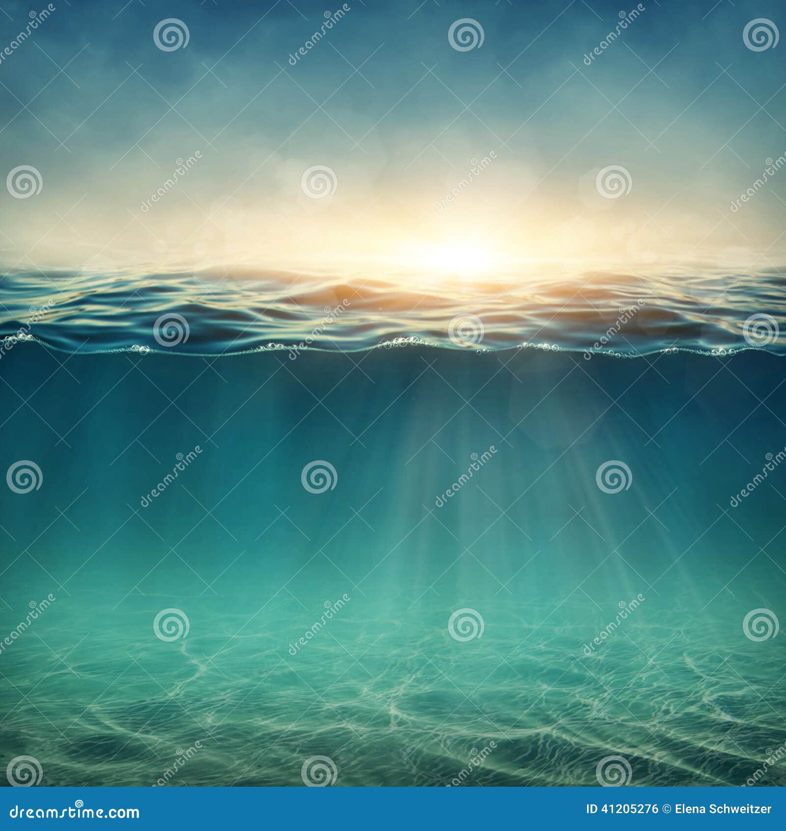 Abstract Underwater Background Stock Photo - Image of retro, deep: 41205276