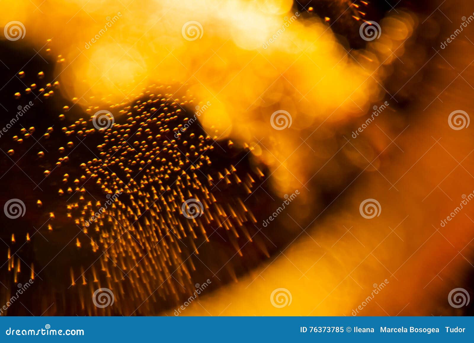 Abstract Underwater Shapes with Bubbles Stock Image - Image of concept ...