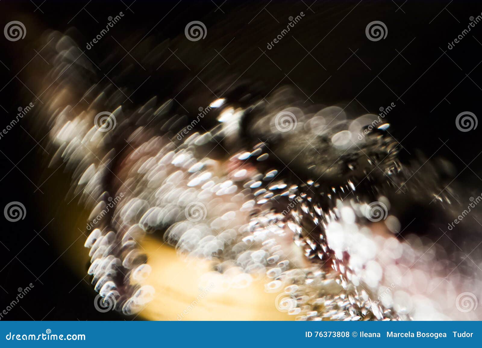 Abstract Underwater Shapes with Bubbles Stock Photo - Image of abstract ...