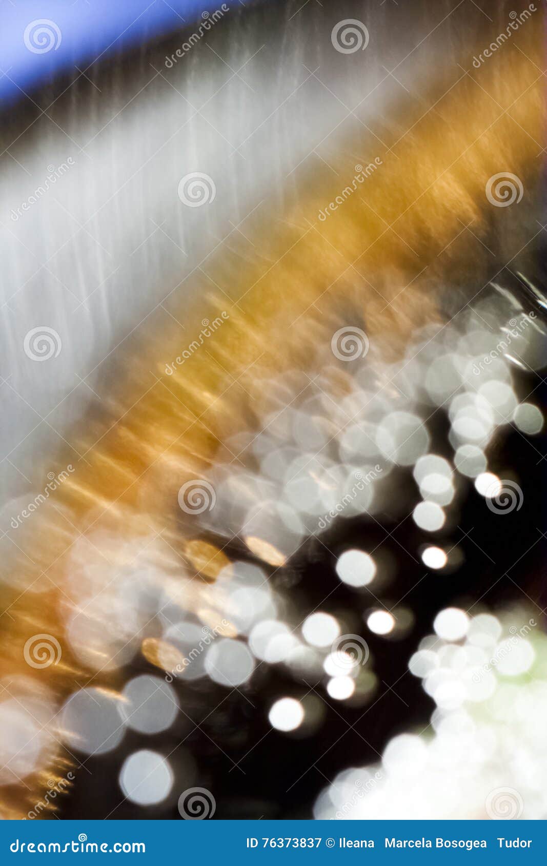 Abstract Underwater Shapes with Bubbles Stock Image - Image of glamour ...
