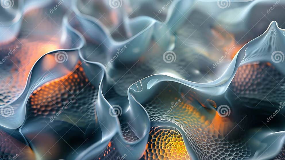 Abstract Undulating Fabric Structures Texture Background Image, Ai ...